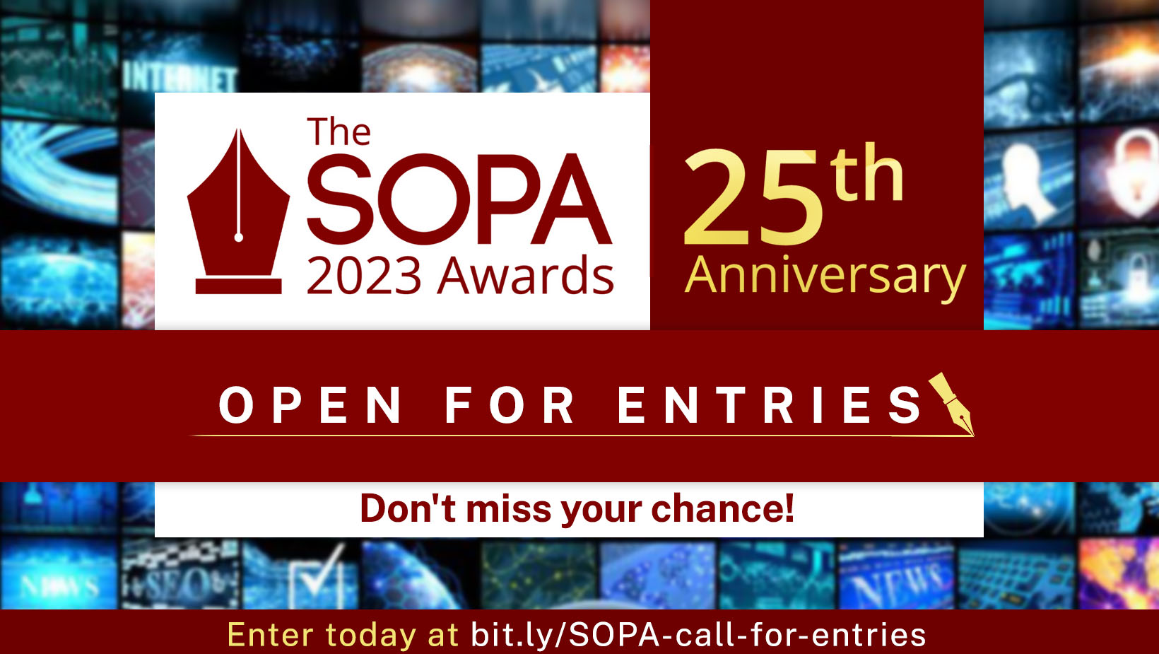 Guidelines and Tips for Submitting Entries - 2025 SOPAwards